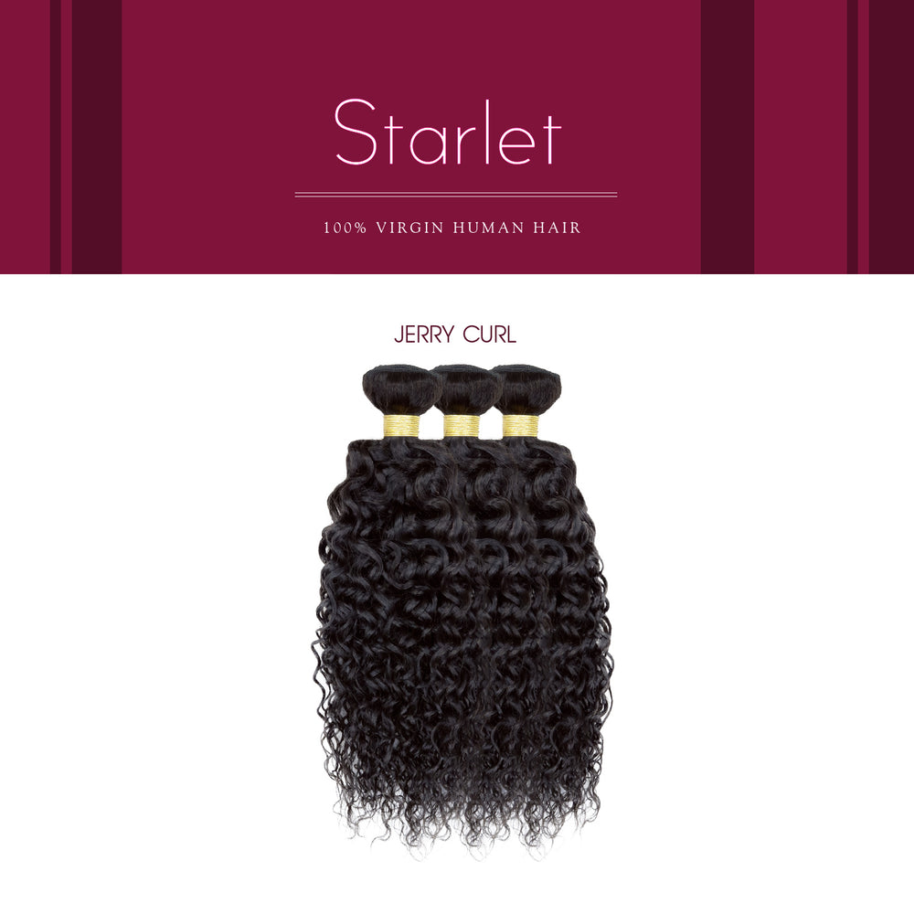 Starlet 100% Virgin Human Hair Unprocessed Brazilian Bundle Hair Weave