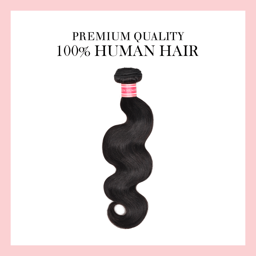 Queen by Ali 100% Virgin Human Hair Unprocessed Brazilian Bundle Hair